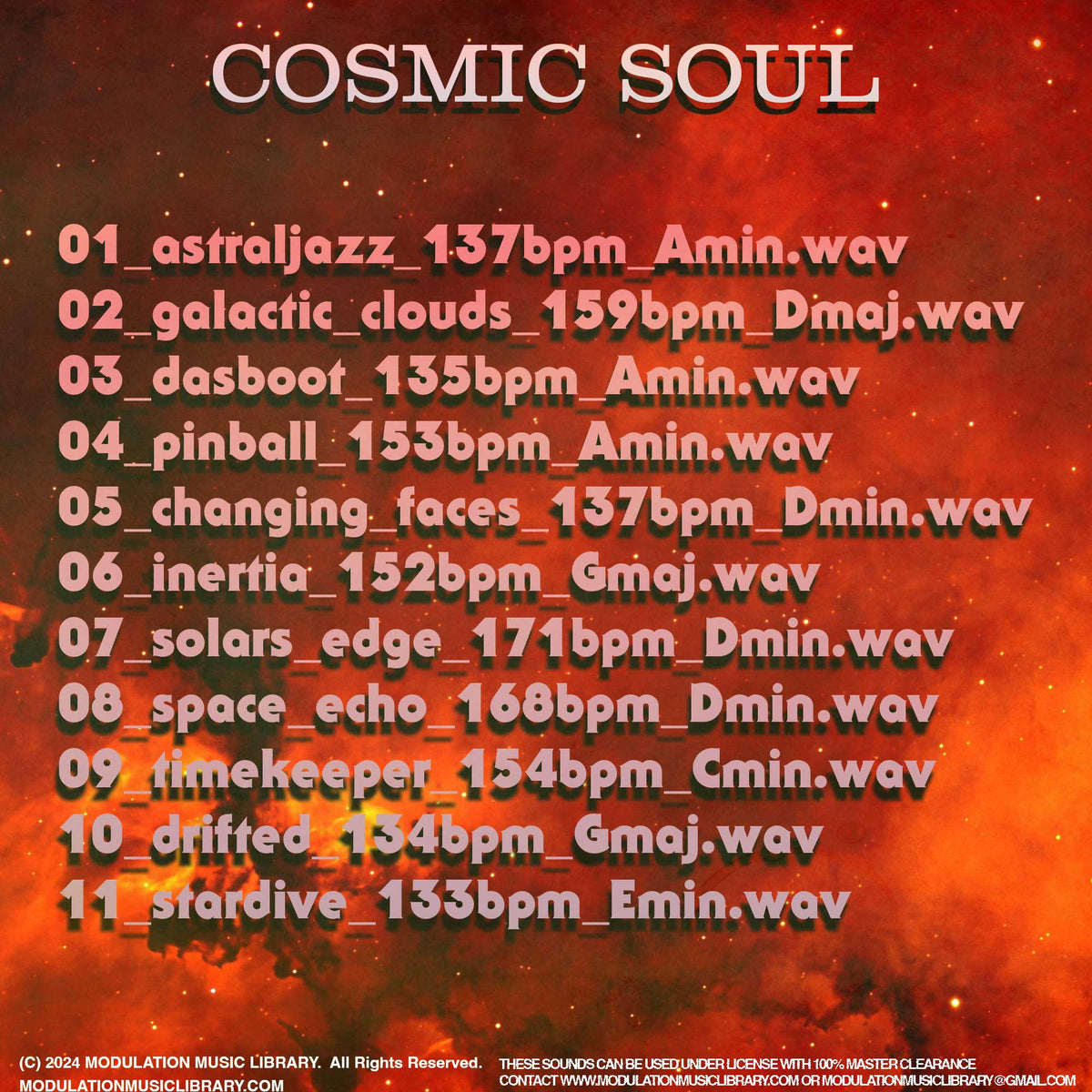 Cosmic Soul - MOD-3014 – Modulation Music Library